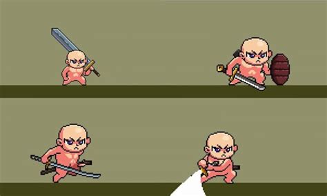 Draw Retro Pixel Art Pixel Character Tilesets 2d Sprite Sheet Pixel Game Art By Tonyfrank755