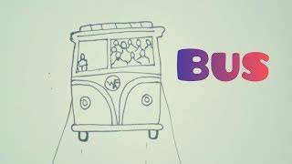 Bus Drawing Step By Step Easy Drawing Tutorial Doovi