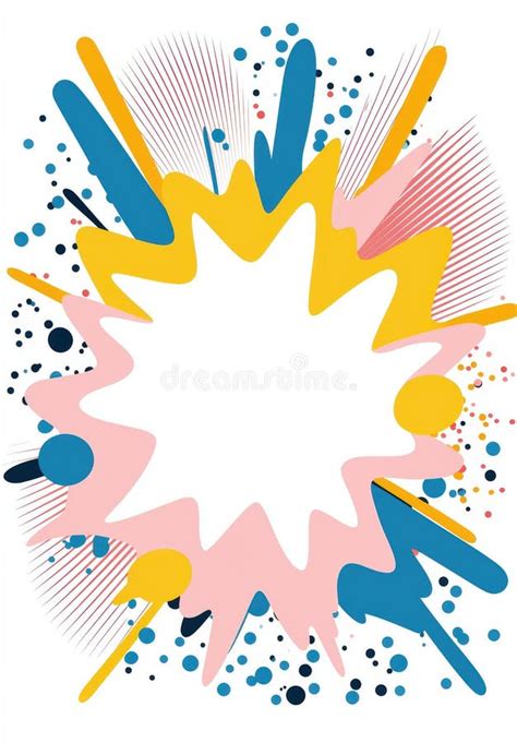 Abstract Colorful Geometric Shapes And Patterns Stock Illustration Illustration Of