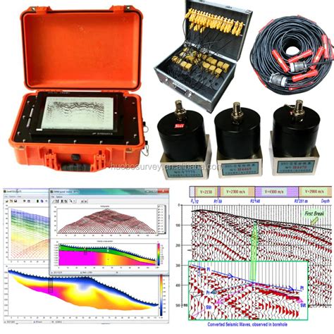 Sismografo Para Engenharia Digital Recém Projetado Para Refração Reflexão E Máscara De Ondas