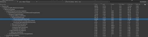 calling physics2d boxcast thousands of times per frame causes frame