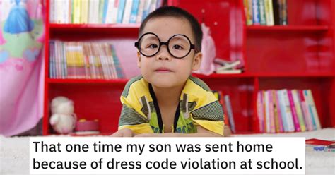 ‘i Superimposed A Lovely Bikini Top Their Son Was Sent Home From School Over A Silly Dress