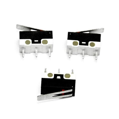 Youmile PACK Micro Switch AC A V Pin SPDT NO NC Hinge Lever Momentary Push Button Micro