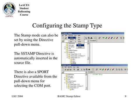 PPT The BASIC Stamp Editor PowerPoint Presentation Free Download ID