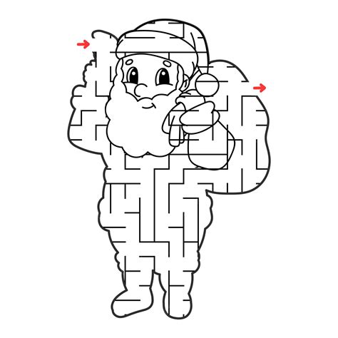 어린이를 위한 추상 미로 게임 어린이를 위한 퍼즐 미로 수수께끼 올바른 경로 찾기 교육 워크시트 프리미엄 벡터
