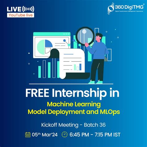 360digitmg on linkedin machinelearning internship mlops free