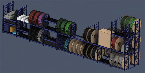 Modular Racking System Based On Warehouse Racking And Decking W I P R 3dprinting