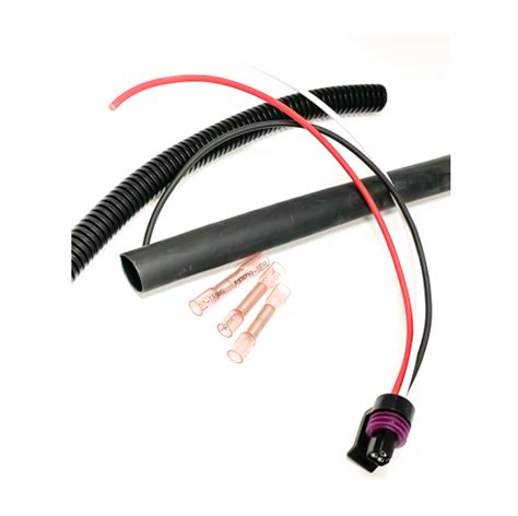 Cable Pigtail Assy Delphi 3 Wire Pigtail 12065287 Redblkwht 16