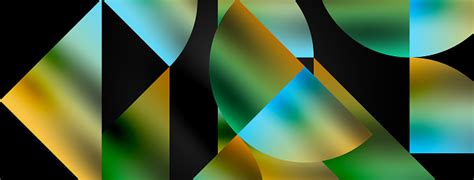 삼각형 선 및 둥근 요소의 조화로운 상호 작용을 특징으로 하는 모자이크 패턴 구성으로 포스터 표지 배너 브로셔 웹사이트를 위한 시각적으로 매력적이고 역동적인 디자인을