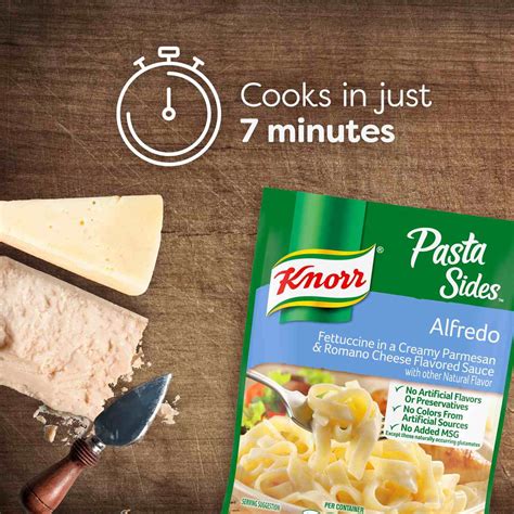 Knorr Pasta Sides Fettuccine Alfredo Shop Pantry Meals At H E B