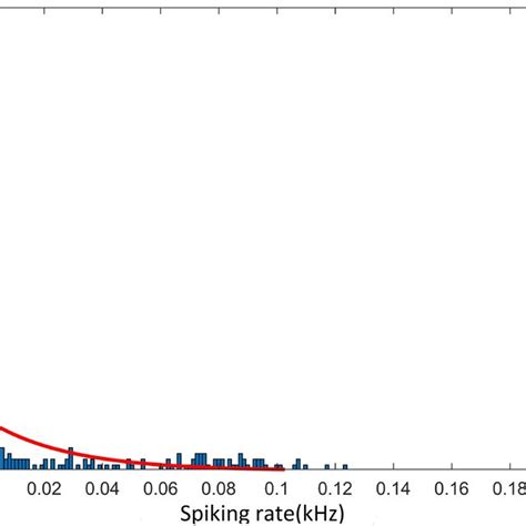 Spiking Raster Plots And Firing Distributions Obtained After