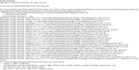 Serial Monitor Slow Startup New Issue Platformio Core Platformio