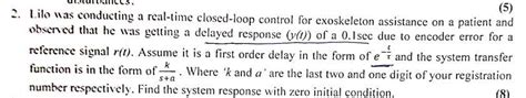 2 lilo was conducting a real time closed loop