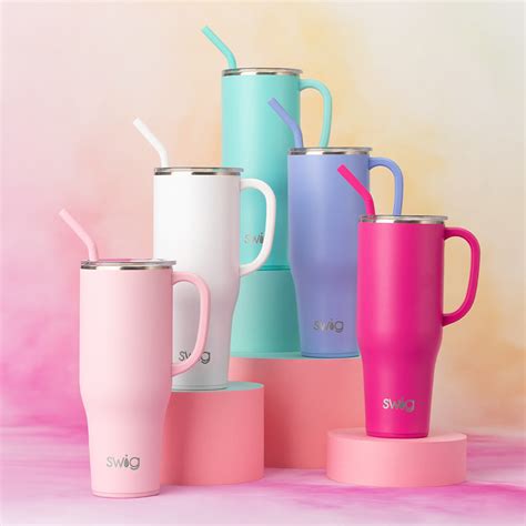 Hot Pink Mega Mug 40oz Swig Life