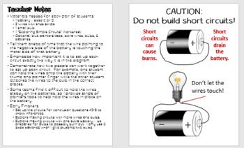 Circuits Lab By Spirited Science TPT