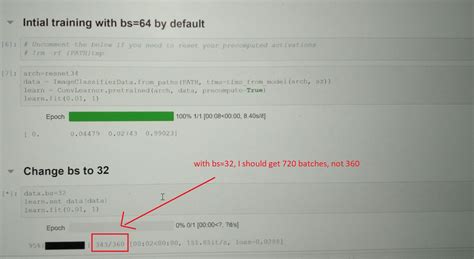 Change Batch Size During Training Part Fast Ai Course Forums