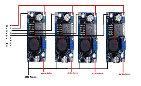 Uscite Open Collector E Misurazione Voltaggio Step Down Con Ingressi Analogici Generale