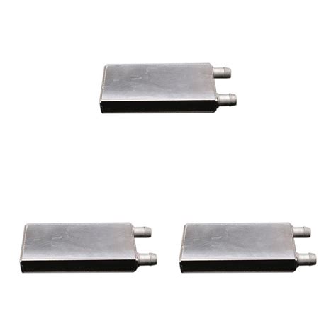 1 2 3 5 Aluminum Cpu Liquid Water Cooling Block Fittings Universal