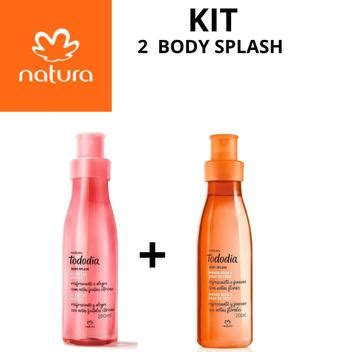 Kit Body Splash Natura Acerola E Hibisco Manga Cuidados Com O Corpo