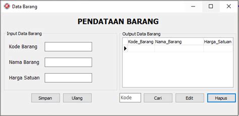 Coding Simpan Edit Cari Dan Hapus Pada Delphi Nulistekno