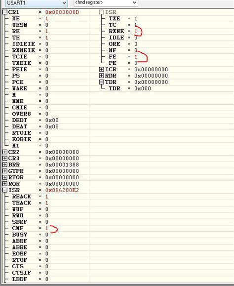 Stm Stm F Uart Rx Interrupt Electrical Engineering Stack Exchange