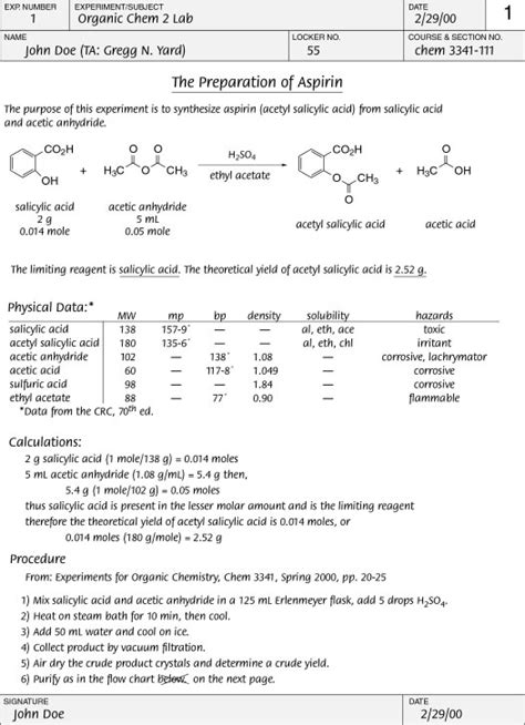 Lab Report Example Biological Science Picture Directory Pulpbits Net