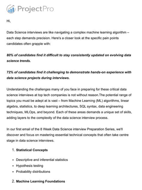 Projectpro Cracking Data Science Interviews An 8 Week Journey With Projectpro Milled