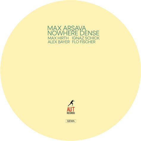 Max Arsava Nowhere Dense Aut Records