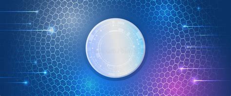 Wide Cyber Security Internet And Networking Concept Hi Tech Vector