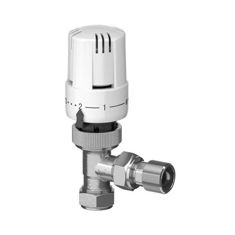Eph 15mm Angled Trv Valve And Thermostatic Head