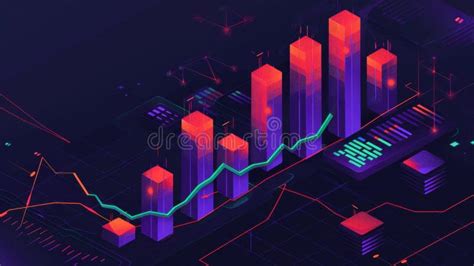 Financial Aid Awareness Month Futuristic Neon Data Visualization with ...