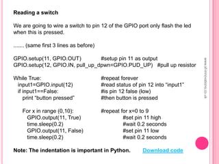 Raspberry Pi Using Python PPTX