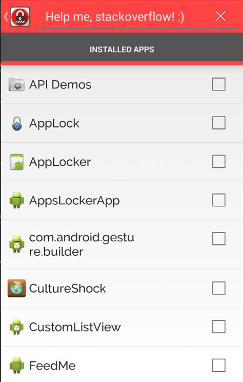 Java Filtering List Of Apps In Custom Baseadapter Stack Overflow