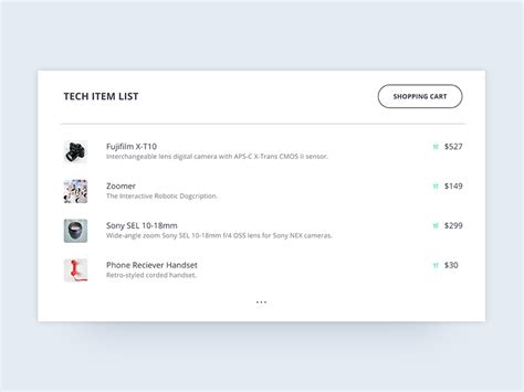 E Commerce Product List UI By EpicCoders EpicPxls