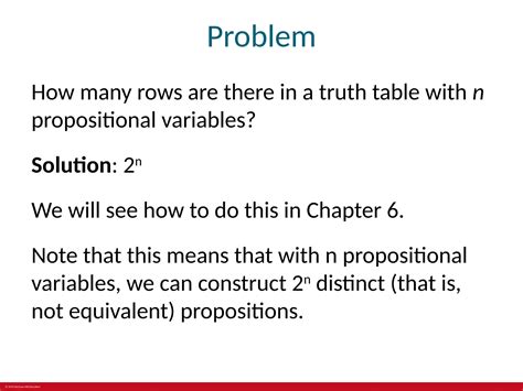Chapter1 Part1 Propositional Logic Discrete Mathematics Pptx