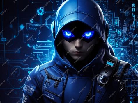 Premium Photo Hacker Using The Internet Hacked Abstract Computer