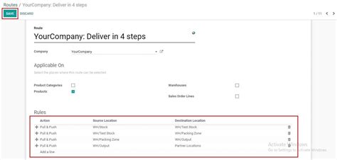 Application Of Rules In Odoo Sales
