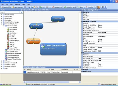 Vmware Infrastructure Task Library In Workflow Studio Eric Sloof
