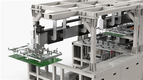 Automatic Lcd Panel Assembly Line 3d Model Turbosquid 2001347
