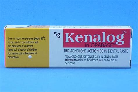 Kenalog Dental Paste Generic Triamcinolone Topical Prescriptiongiant