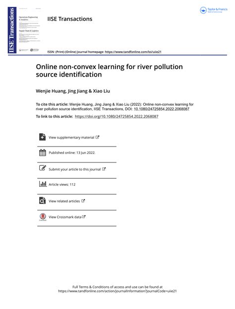 pdf online non convex learning for river pollution source identification