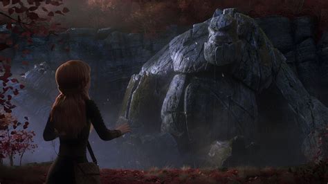 Anna Waking The Earth Giants R Frozen