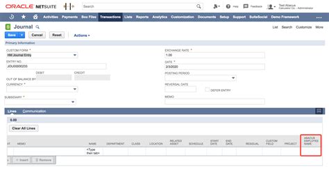 Creating And Syncing A Netsuite Custom Field Abacus