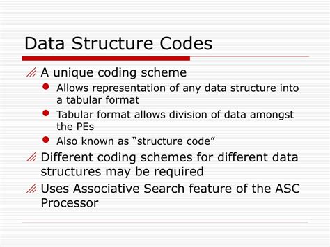 Ppt Efficient Representation Of Data Structures On Associative Ppt Efficient Representation Of Data Structures On Associative