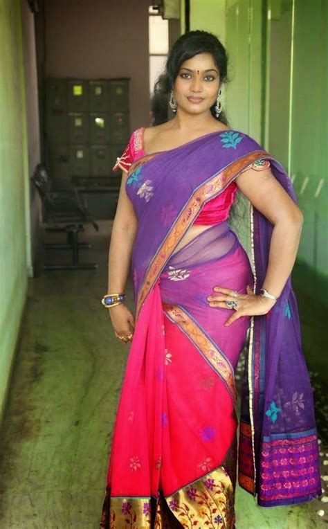 Jayavani Aunty Hot Photos In Saree