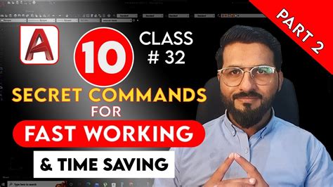 Top 10 Secret Commands For Fast Working In Autocad Autocad