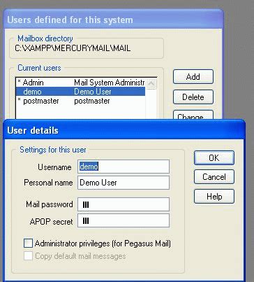 Send Mail On Local Host Via Mercury With Xampp
