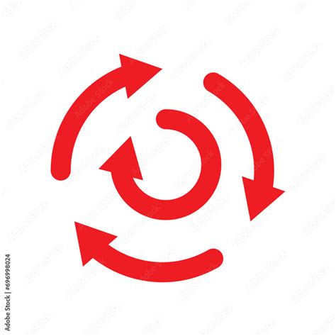 Reload Vector Icon Repeat Or Refresh Vector Button Restart Or Reset