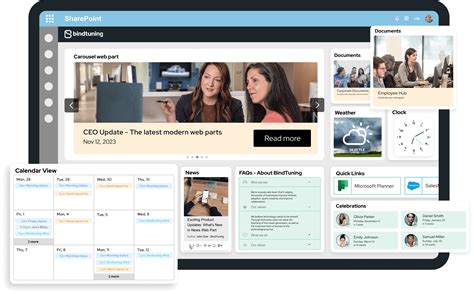 Intranet Page Bindtuning