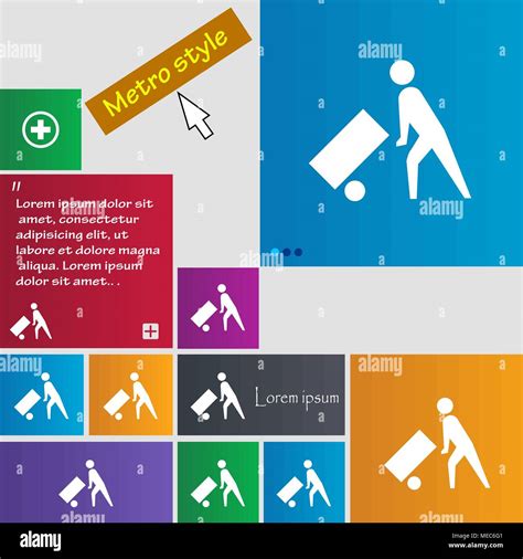 Loader Icon Sign Buttons Modern Interface Website Buttons With Cursor Pointer Vector